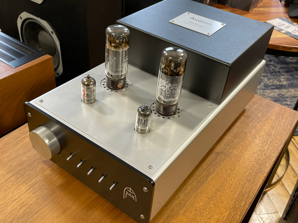 Audion, Sterling EL34 Tube Integrated Amp - "C'est Magnifique" - SOLD – Holt Hill Audio