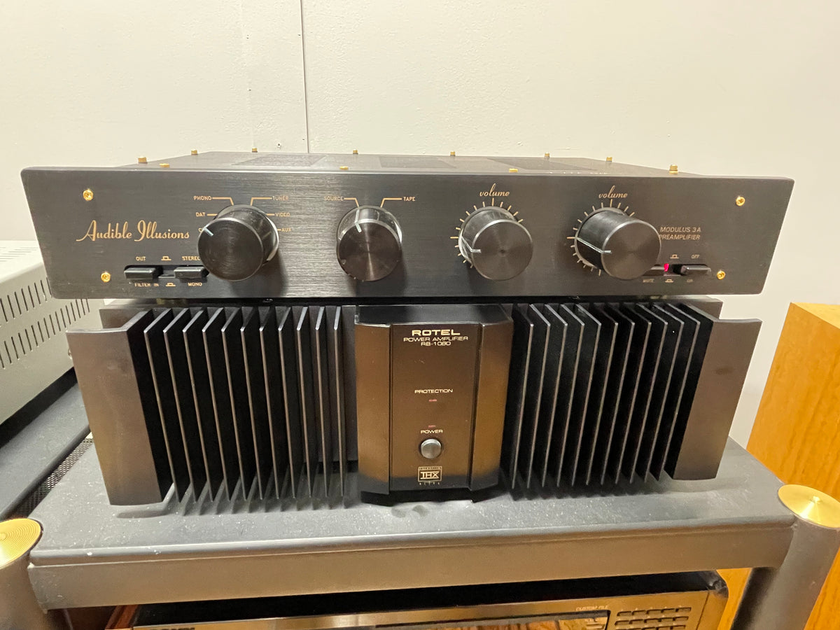 Audible Illusions, Modulus 3A Preamp w/PS 1 Offboard Power Supply & MM – Holt Hill Audio