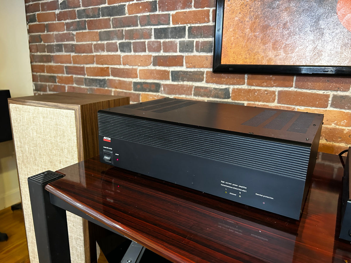 Adcom GFA-545 II, Time-Tested Amplifier Design – Holt Hill Audio