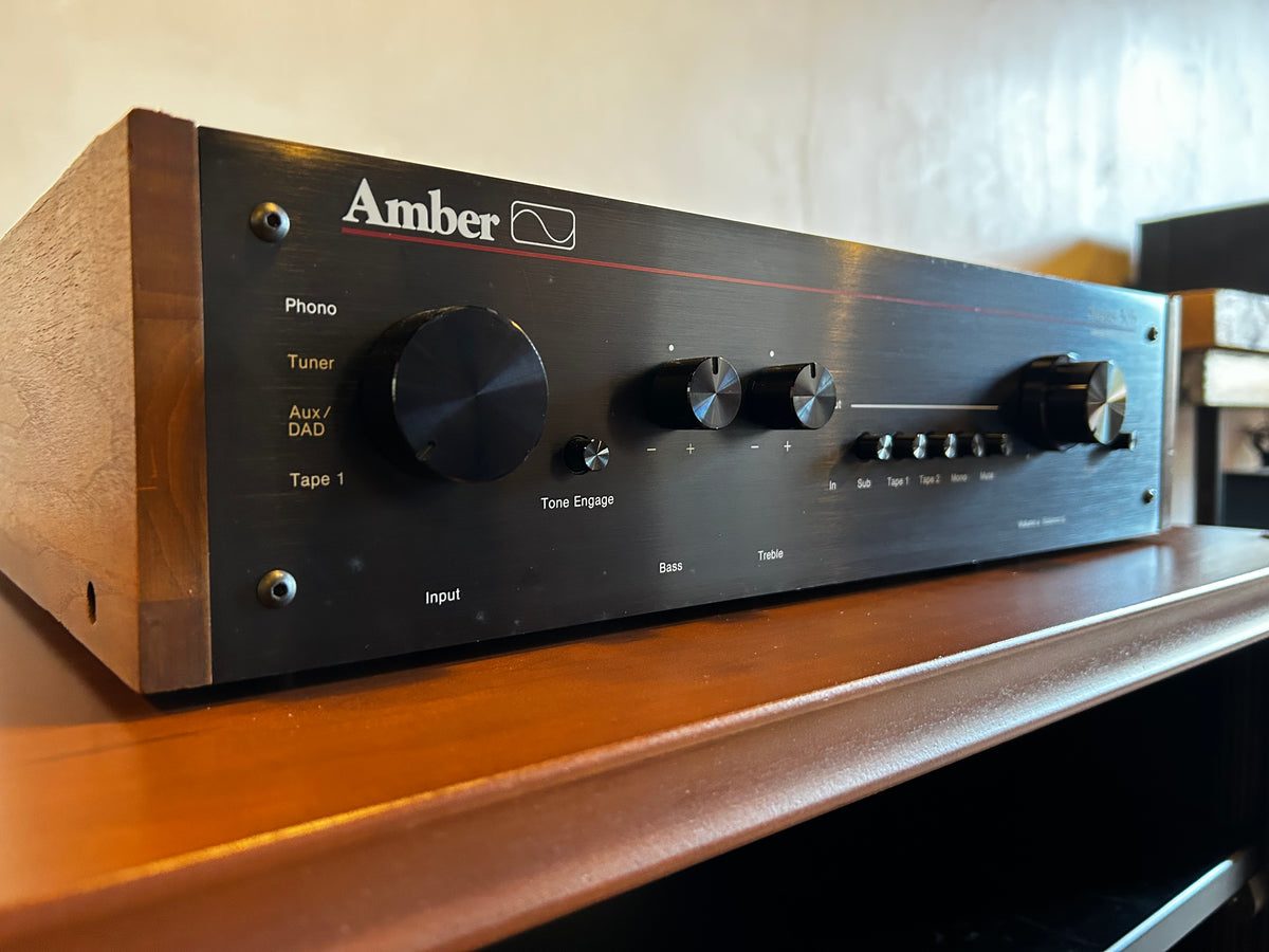 Amber Audio Series 50b, Rare Vintage Integrated Amplifier from Oz ...