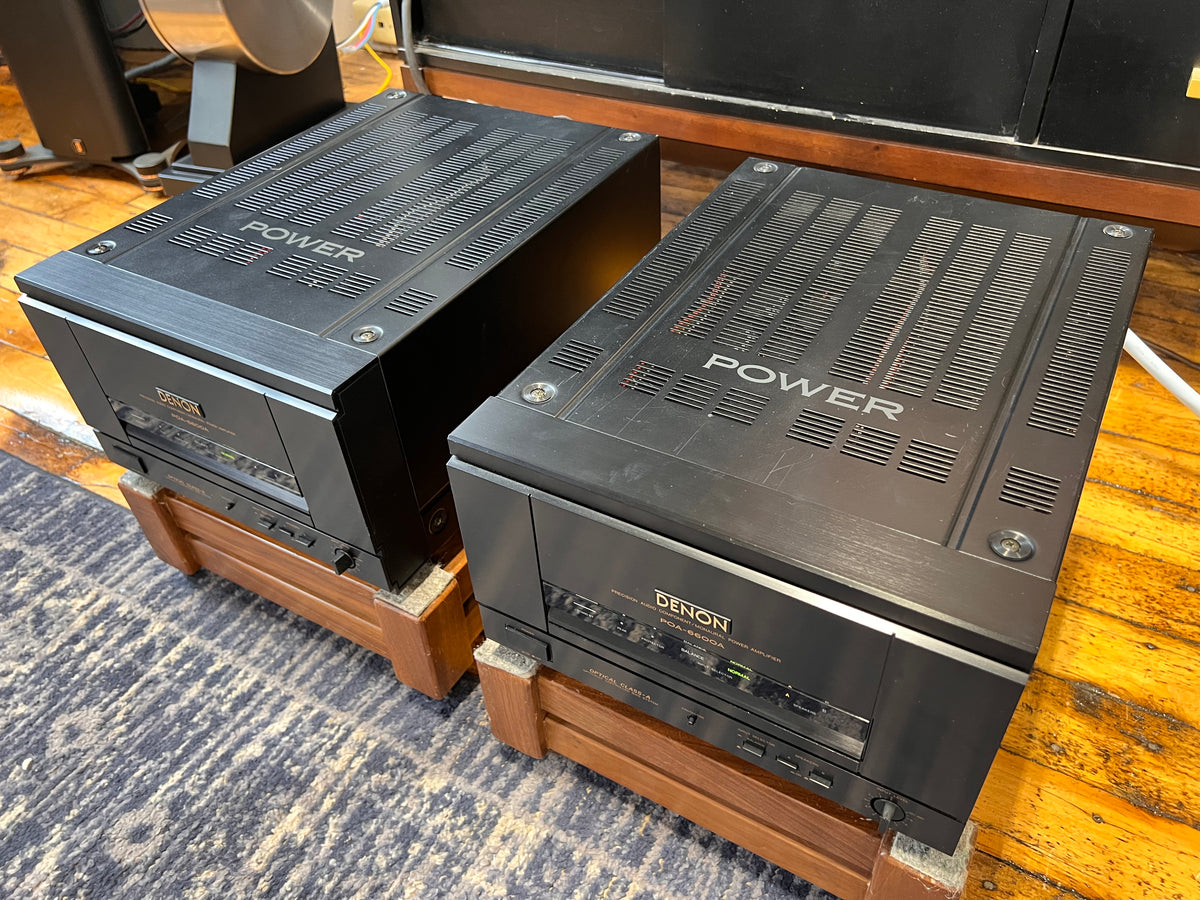 Denon POA-6600A High Current Mono-Block Amplifiers – Holt Hill Audio