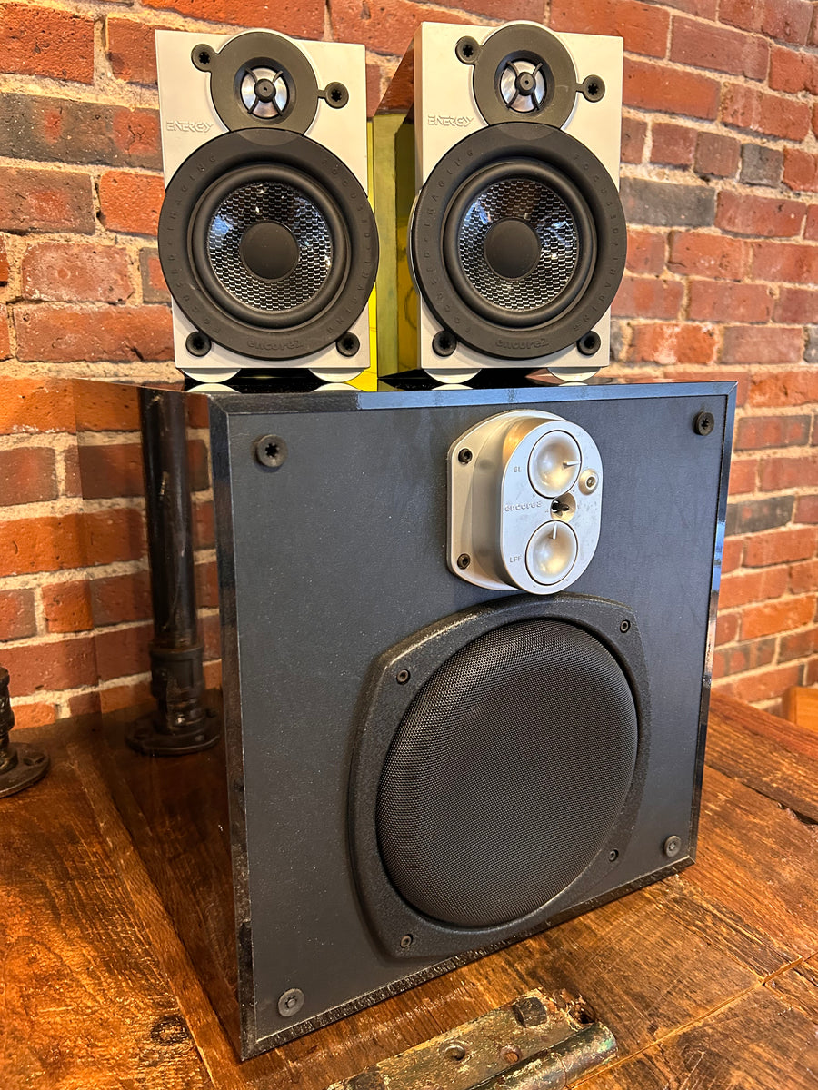 Energy Encore 2 Satellites & Encore 8 Subwoofer – Holt Hill Audio
