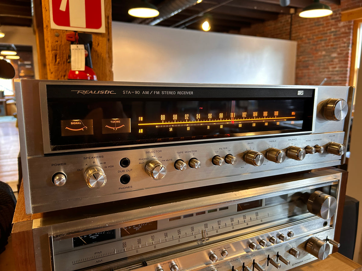 Realistic STA-90, Vintage Stereo Receiver – Holt Hill Audio