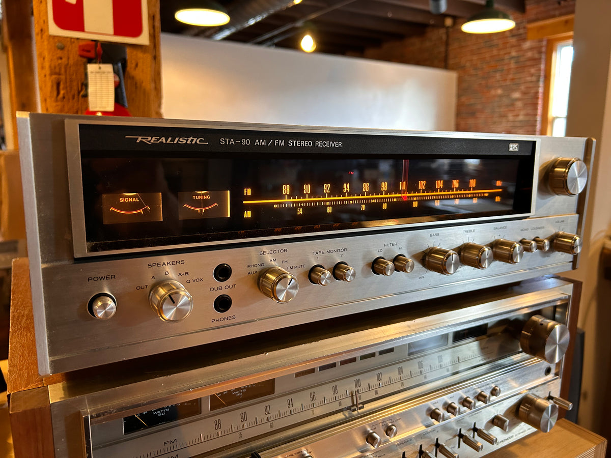Realistic STA-90, Vintage Stereo Receiver – Holt Hill Audio