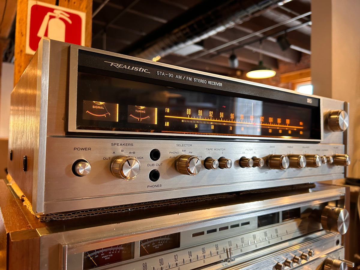 Realistic STA-90, Vintage Stereo Receiver – Holt Hill Audio