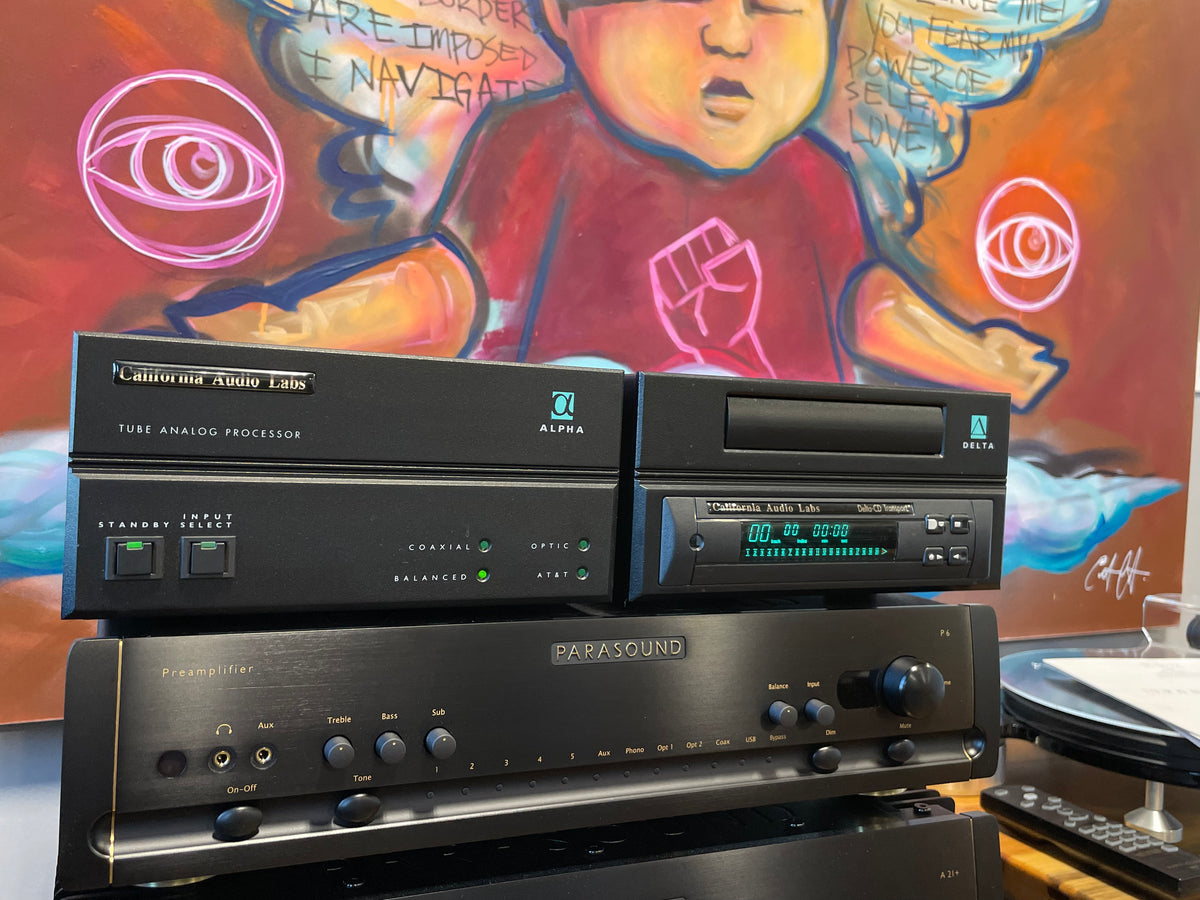 California Audio Labs, Alpha D/A Processer & Delta CD Transport - SOLD ...