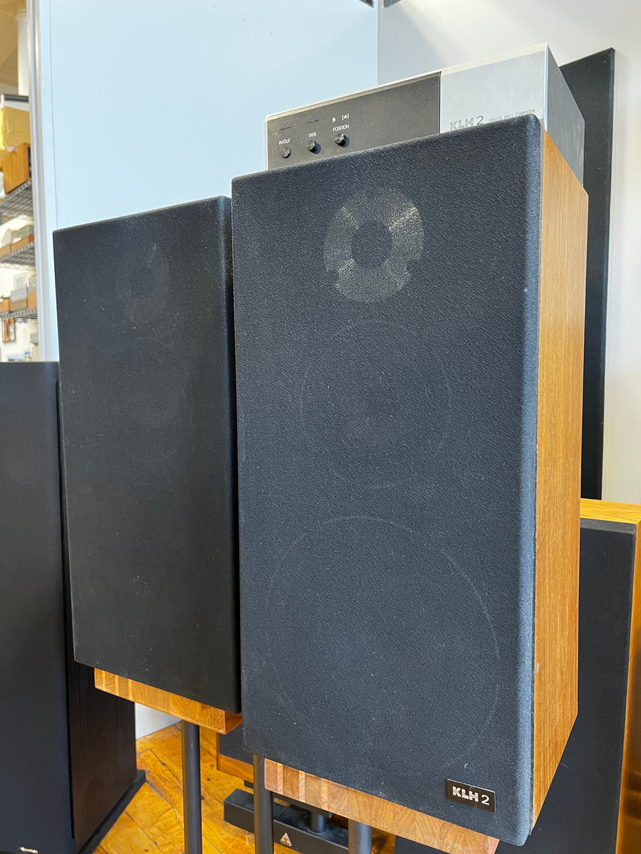 KLH 2, 3-way Loudspeakers with Analog Bass Controller – Holt Hill Audio