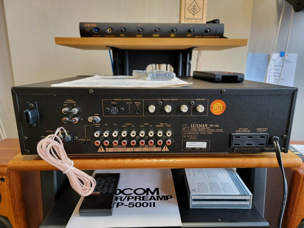 Luxman TP 114 Preamp Controller Tuner Holt Hill Audio luxman-tp-114-preamp-controller-tuner-holt-hill-audio