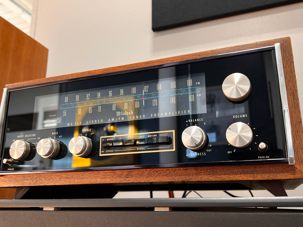 McIntosh MX113 "Preceiver" - Classic Performance – Holt Hill Audio