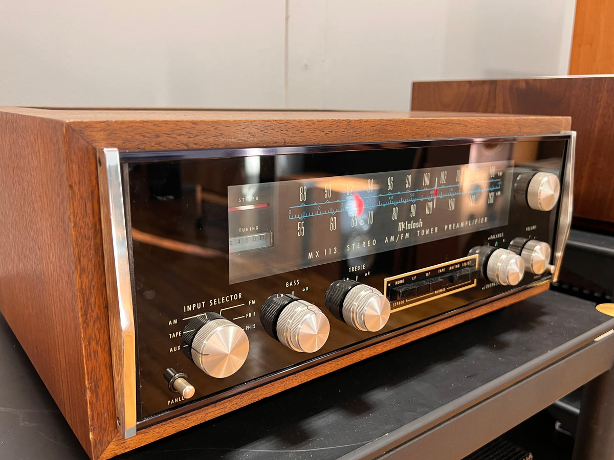 McIntosh MX113 "Preceiver" - Classic Performance – Holt Hill Audio