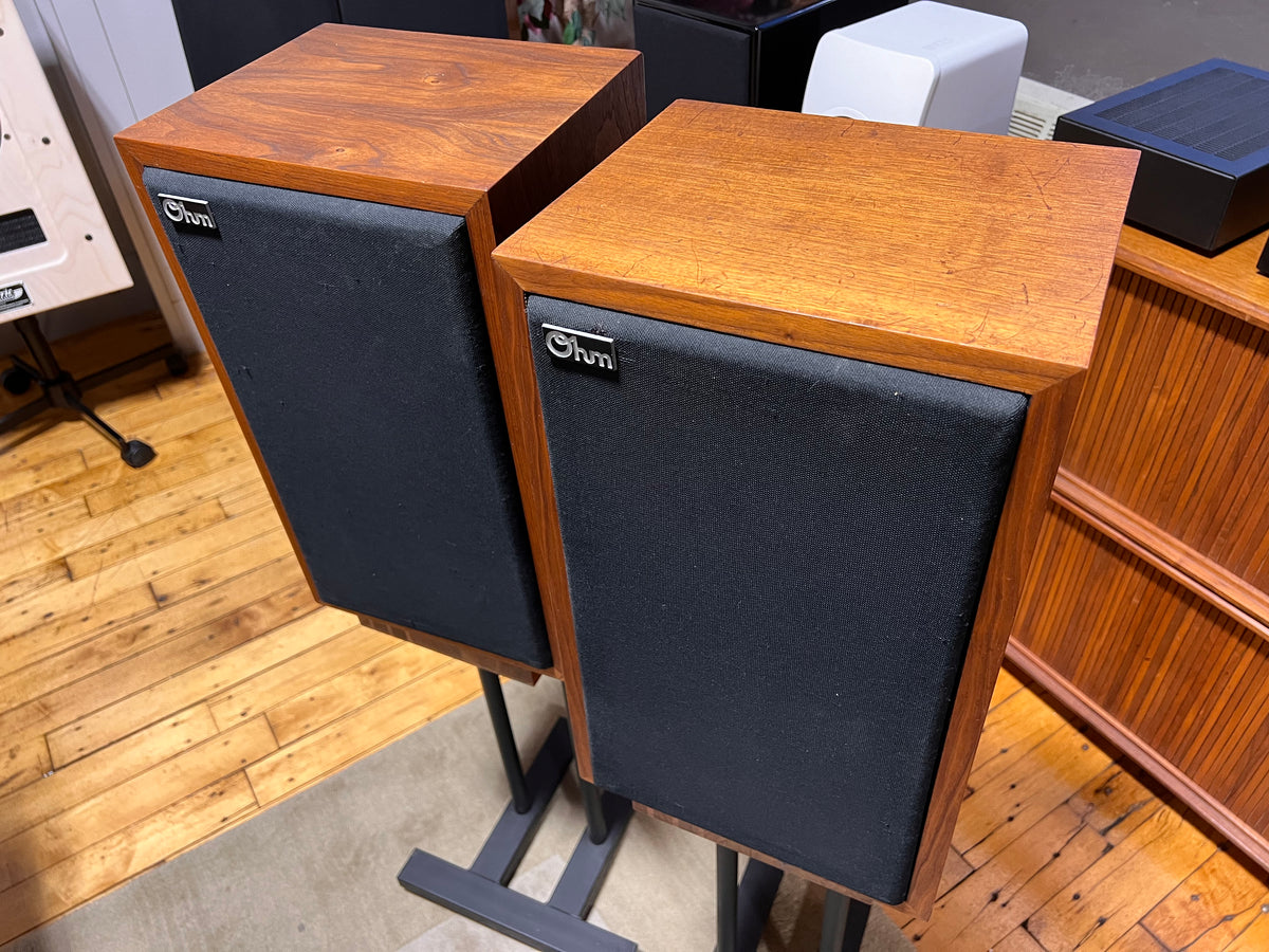 Ohm Model L Loudspeakers, Vintage Bookshelf Power – Holt Hill Audio