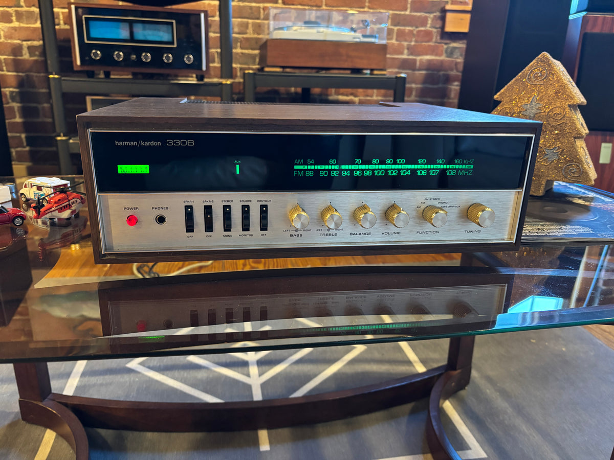 Harman Kardon 330B Receiver - Sneaky Great! – Holt Hill Audio