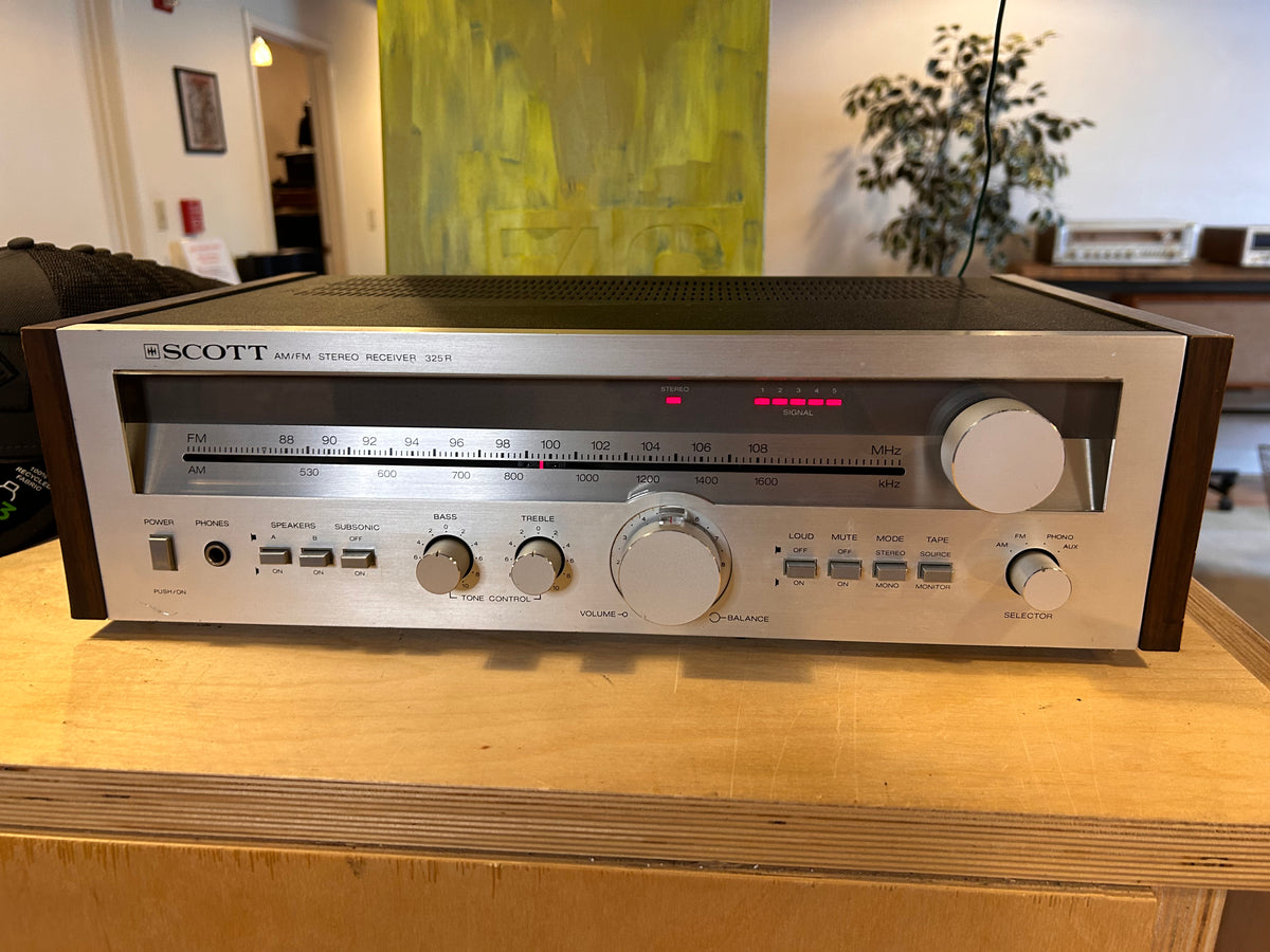 H. H. Scott 325R, Vintage Solid State Receiver – Holt Hill Audio
