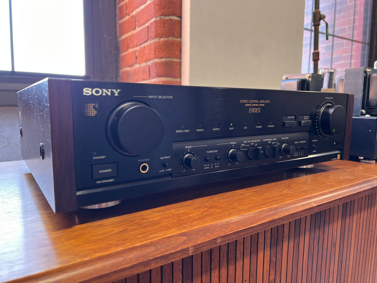 Sony TA-E80ES Stereo Control Preamplifier, Crystal Clear Music – Holt ...