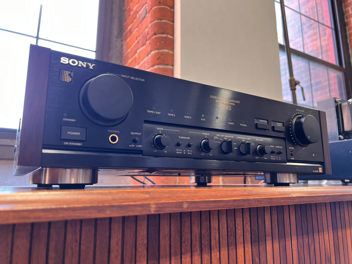 Sony TA-E80ES Stereo Control Preamplifier, Crystal Clear Music – Holt ...