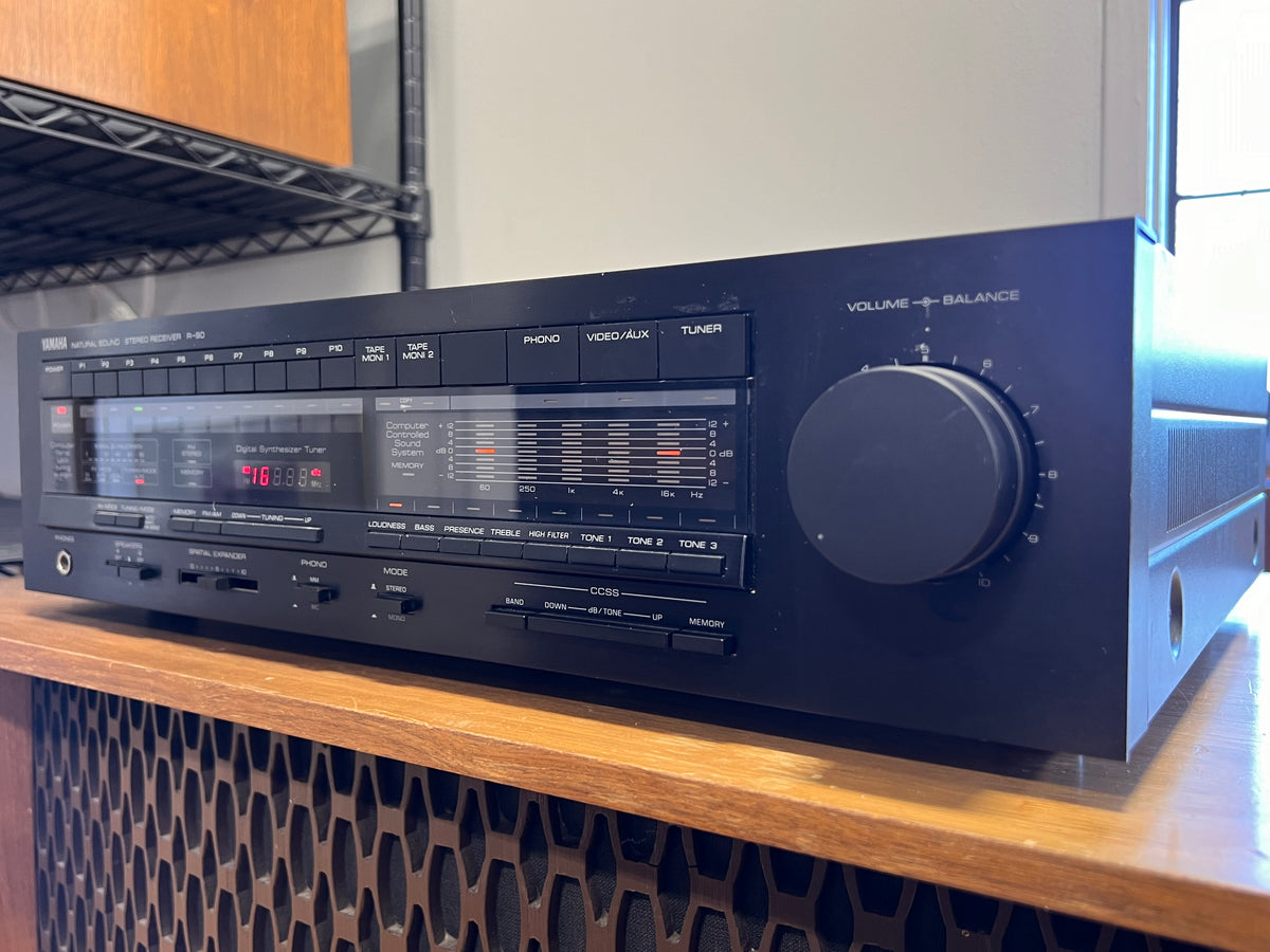 Yamaha R-90 Stereo Receiver, 80s "Digital" Control Center – Holt Hill Audio