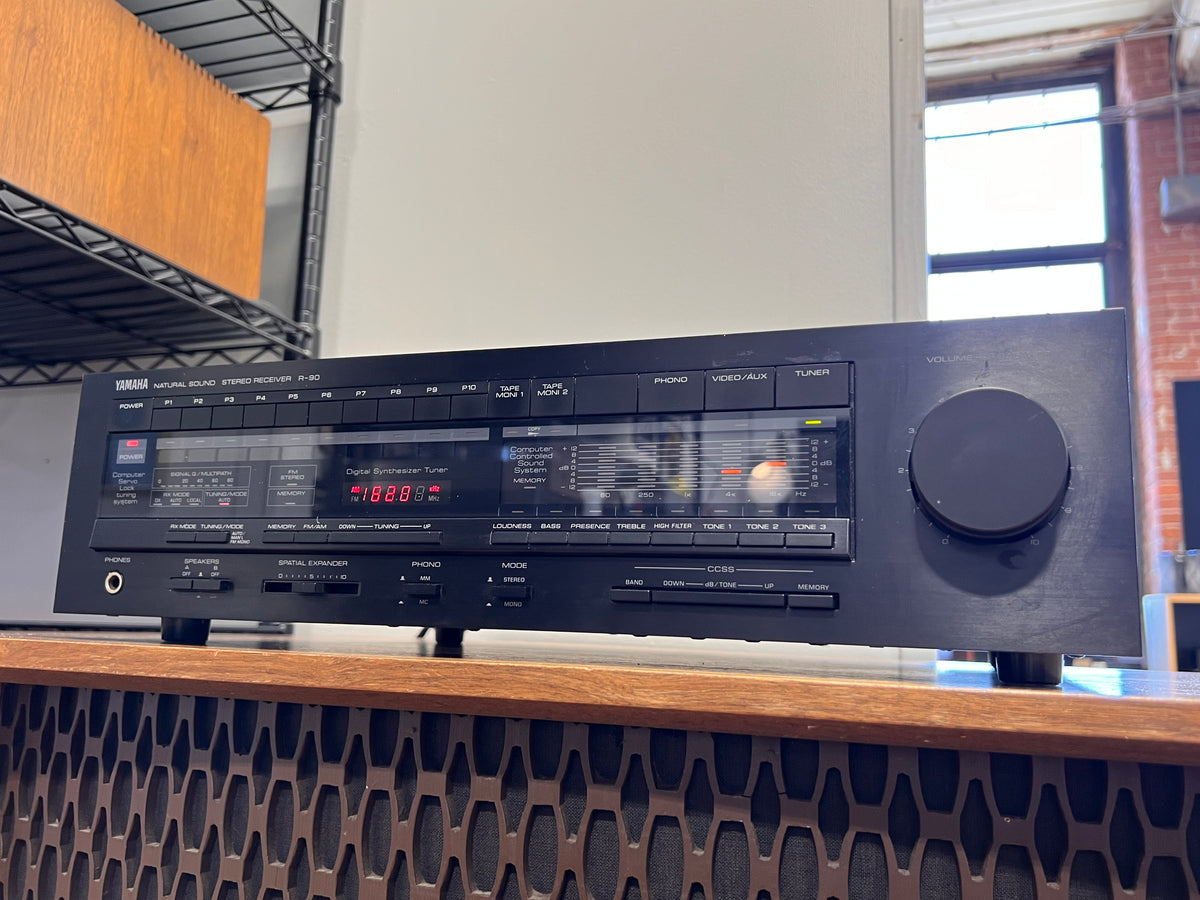 Yamaha R-90 Stereo Receiver, 80s "Digital" Control Center – Holt Hill Audio