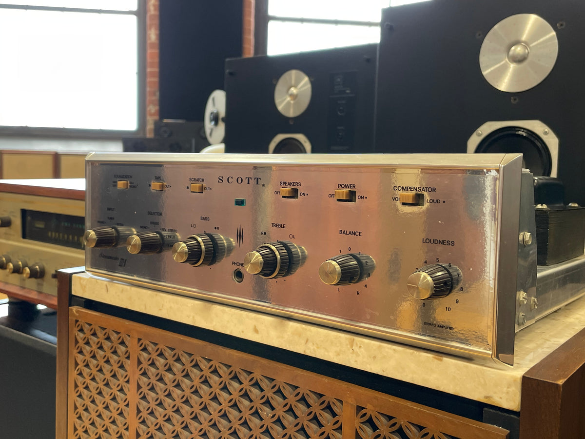 H. H. Scott Stereomaster 222D - SOLD – Holt Hill Audio