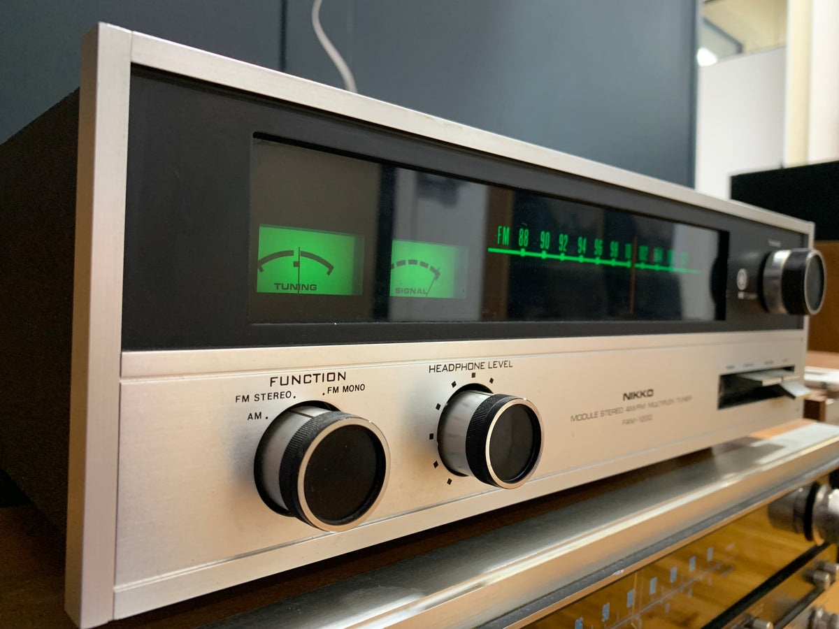 Nikko FAM-1200 AM/FM Stereo Tuner - SOLD – Holt Hill Audio