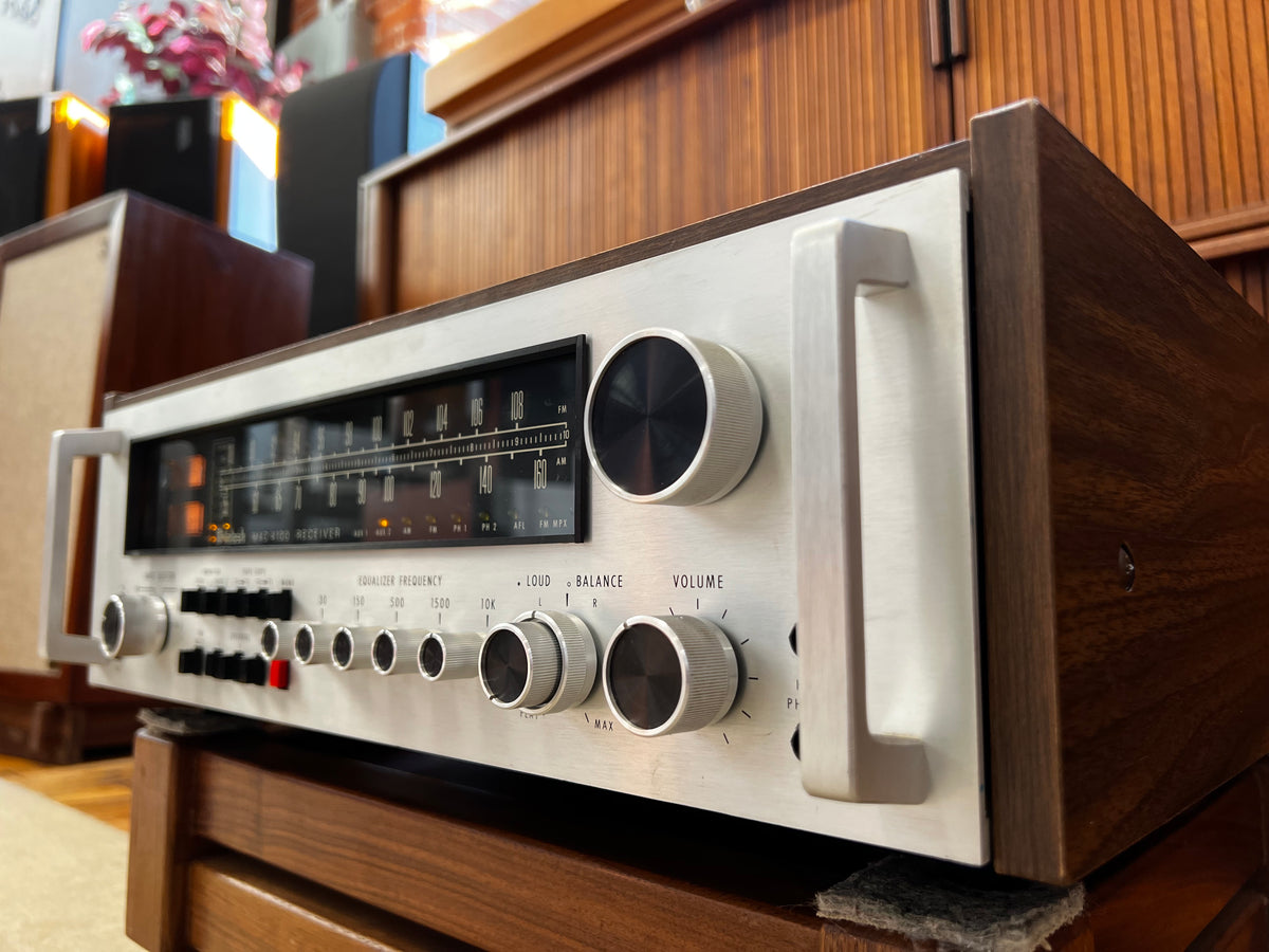 McIntosh MAC4100 Solid State Receiver w/ Wood Case - SOLD – Holt Hill Audio