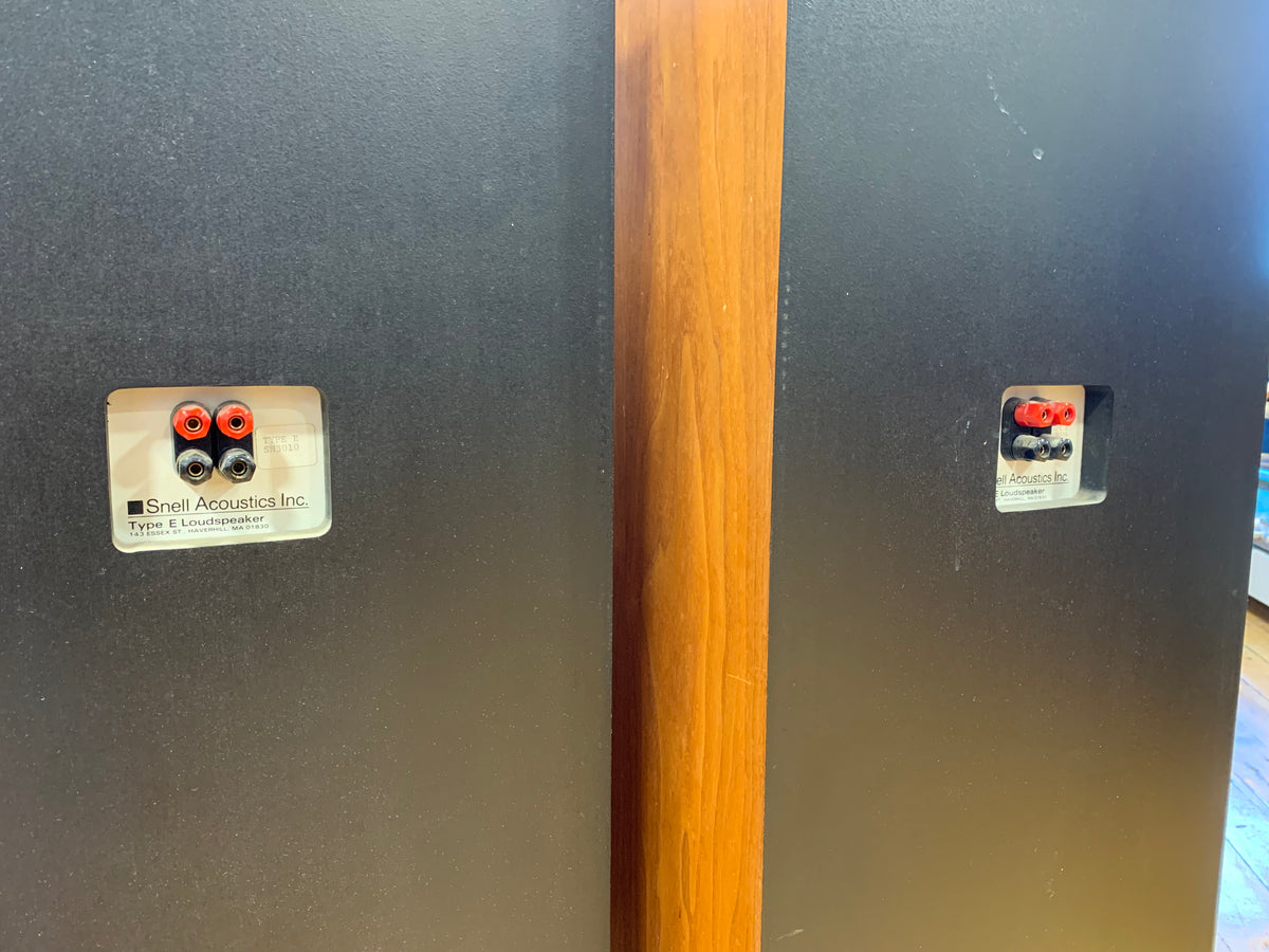 Snell Acoustics Type E Loudspeakers - From Snell Estate - SOLD – Holt ...