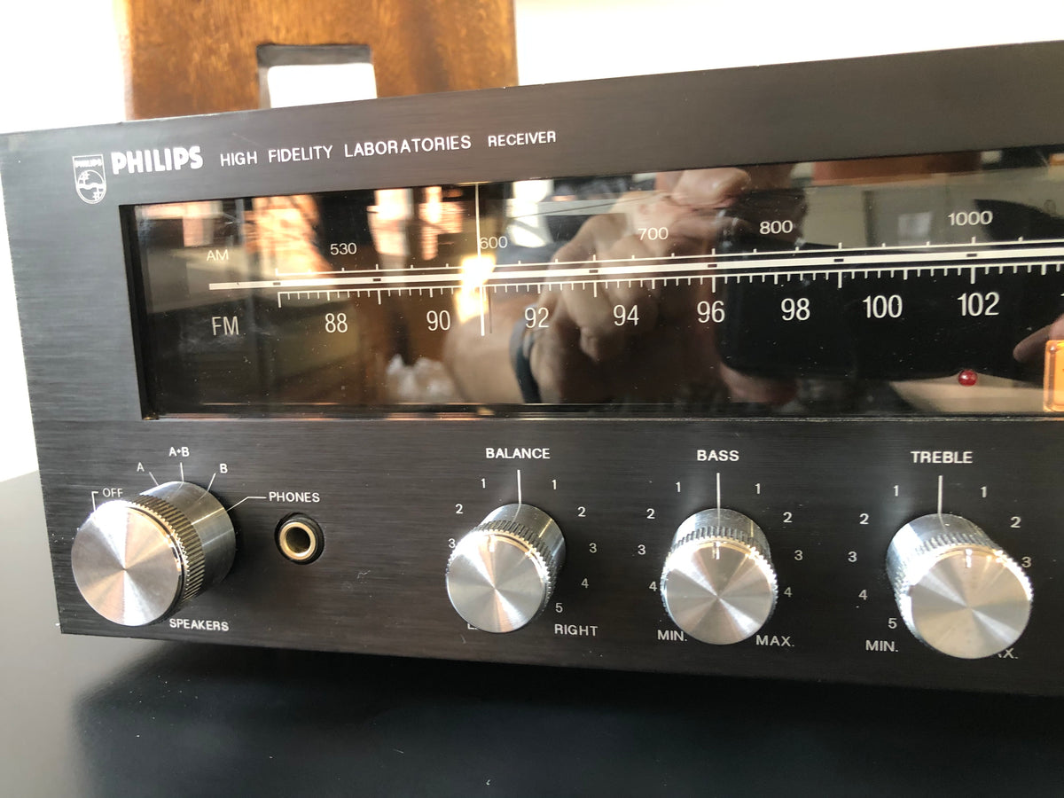 Philips 7831 Vintage Receiver, Serviced - SOLD – Holt Hill Audio