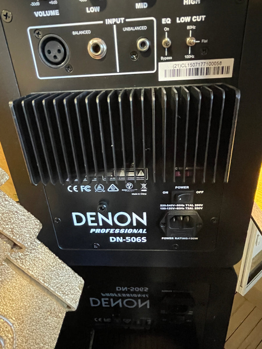 Denon DN-506S Powered Monitor - SOLD – Holt Hill Audio