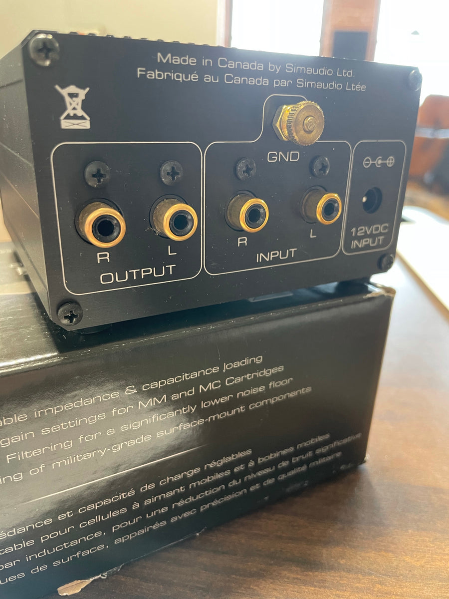 Simaudio MOON LP3 Phono Preamp - SOLD – Holt Hill Audio